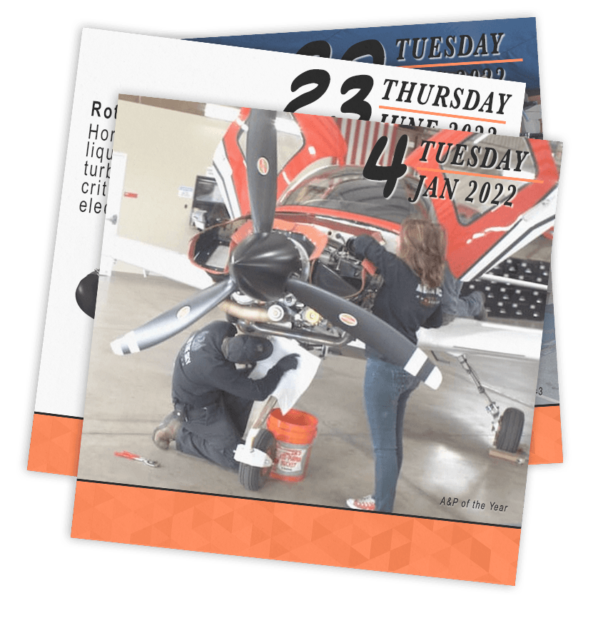 Private Pilot 2022 Desk Calendar | Aeroswag